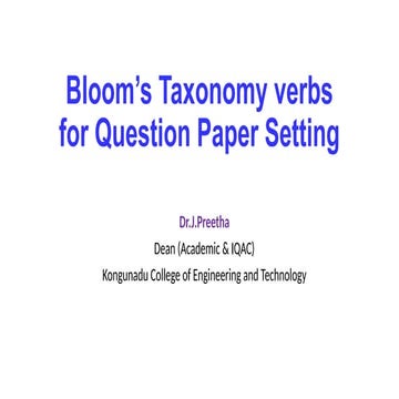 Bloom’s Taxonomy verbs for Question Paper Setting (1).pptx