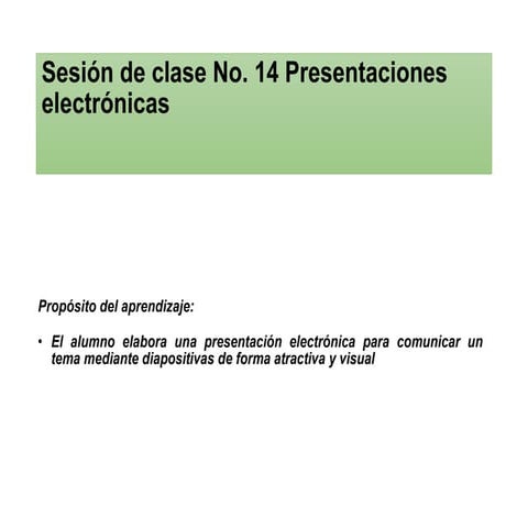 Bloque 3 tema 3 presentaciones electrónicas | PPTX | Technology & Computing