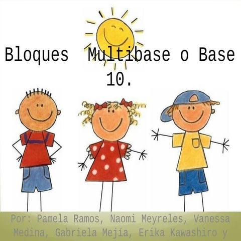 Bloques multibase o base 10 | PPT