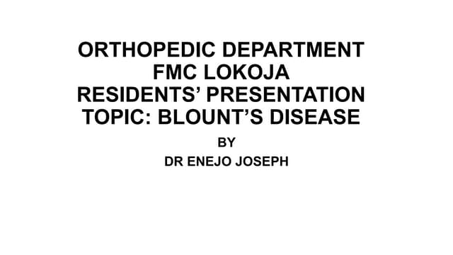 PFFD [proximal femoral focal deficiency] | PPTX