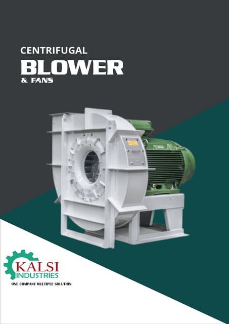 Kalsi industries Types of blowers catalogue | PDF