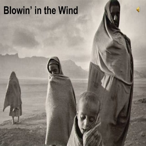 Blowin In The Wind (With Music) | PPS | Poetry | Books and Literature