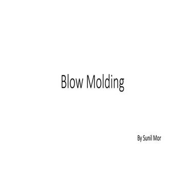 BLOW MOULD DESIGN.PPT
