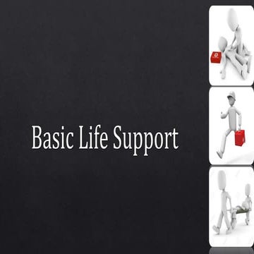 basic life support | PPTX