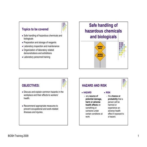 General laboratory safety and principles | PDF