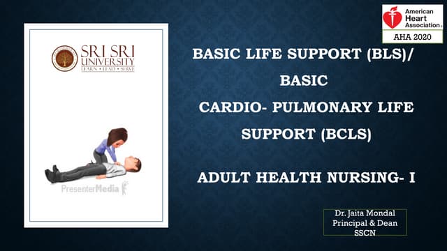 AHA ACLS BLS CPR Guideline 2020 | PDF
