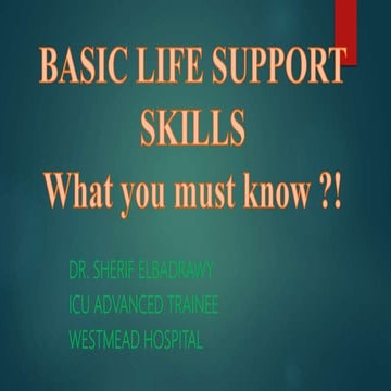 Basic Life Support | PPT