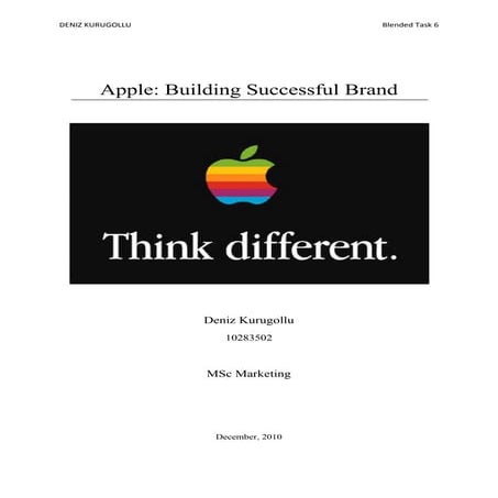 Branding - Apple | DOCX