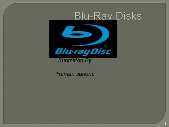 blu ray disc | PPT