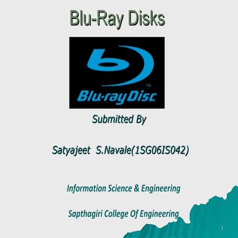 Blu ray technology | PPT