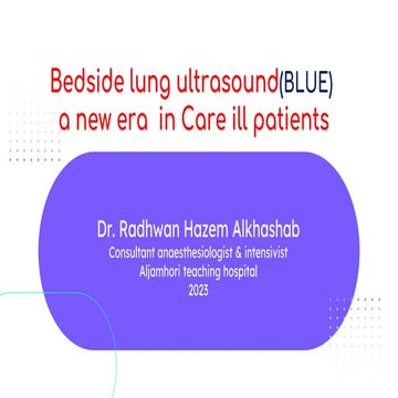 Peripheral IV placement under ultrasound guidance | PPTX