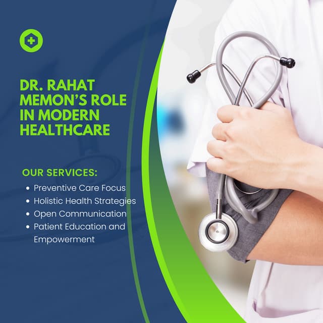 Dr. Rahat Memon’s Role in Modern Healthcare | PDF