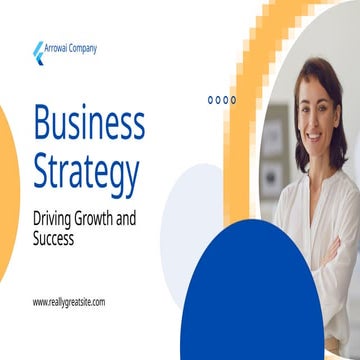 Blue and Orange Modern Business Strategy Presentation.pptx