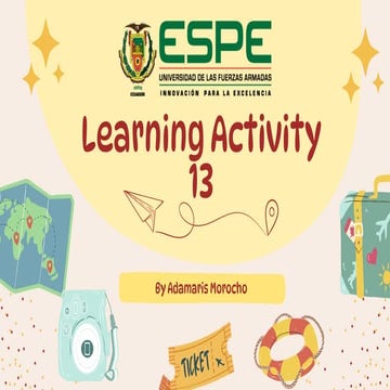 English Waystage A2 - Learning Activity 13 | PDF
