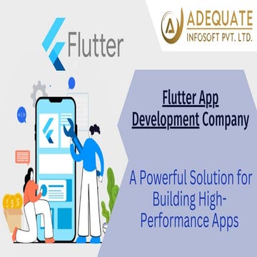 With Flutter, app development has never been easier. | PPT
