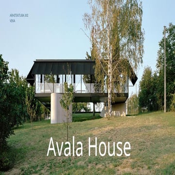 Avala House: Contemporary Serbian Home .pptx