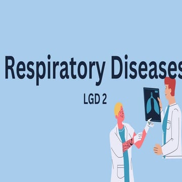 Respiratory diseases (Asthma and COPD) case based presentation | PPT