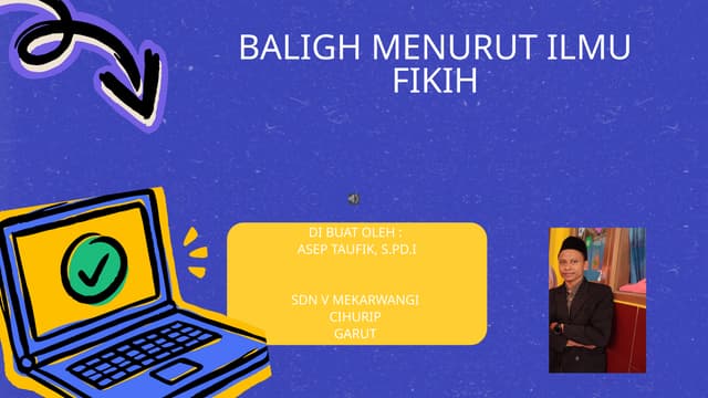 PPT MODUL AJAR Kelas 4 Menyambut Usia Baligh.pptx