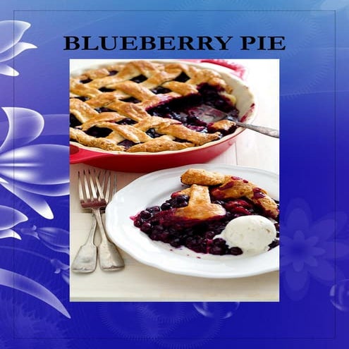 Blueberry pie | PDF