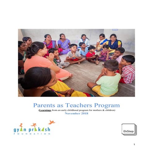 Parents as Teachers Program: A Pilot by Gyan Prakash Foundation | PDF