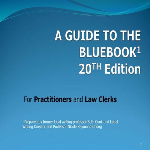 Bluebook_Guide 20th_ed.ppt