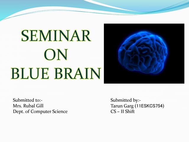 Blue Brain | PPTX