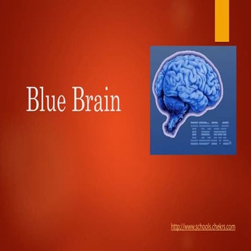 Blue brain | PPT