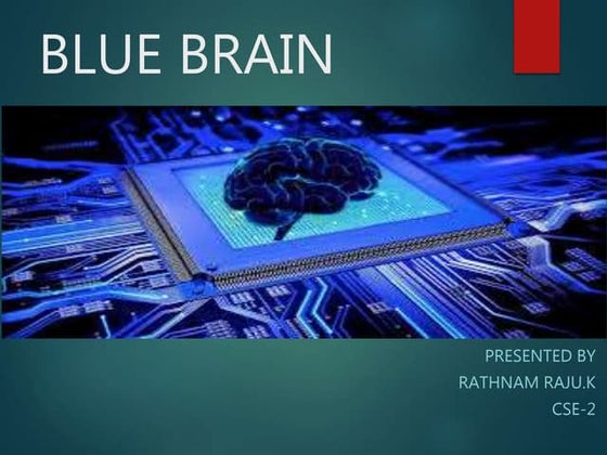 Blue Brain Technology | PPTX