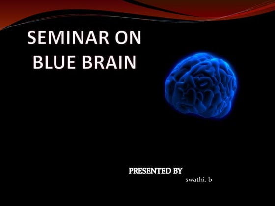 Blue brain | PPT