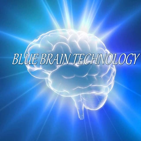 Blue brain tech | PPTX | Computer Peripherals | Computing