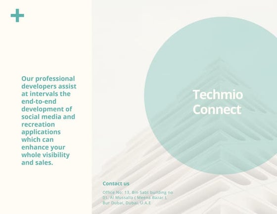 Techmio Connect : Software Development | PPT