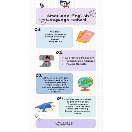 American English Language School in Los Angeles | PDF