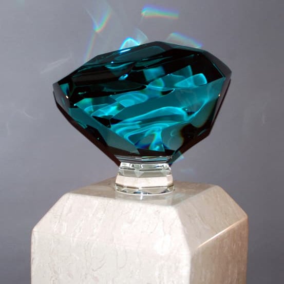 Glass Sculpture ~ The Wave by Tony Milici | PDF