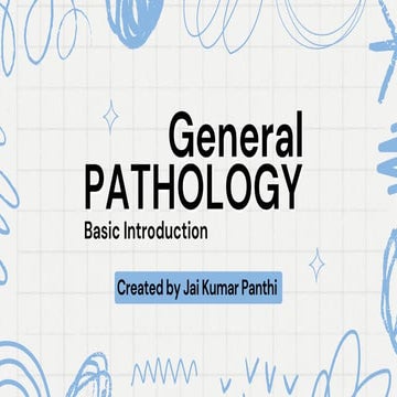 Basic Introduction of the General Pathology | PDF