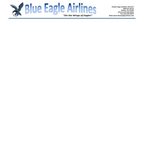 Blue eagle test | PDF