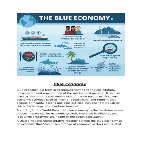 Blue Economy | PDF