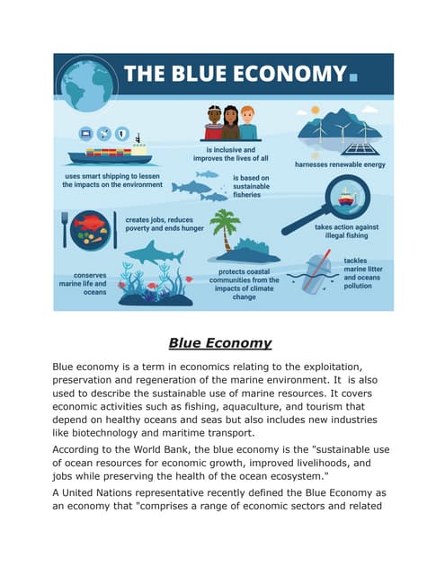 Blue economy | PPTX