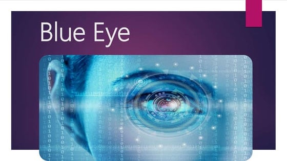 Blue Eyes Technology Abstract | PDF