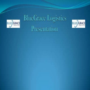 Blue grace presentation | PPTX