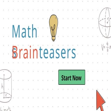 Blue, Green and Red Illustrative Maths Brainteasers Activity ...