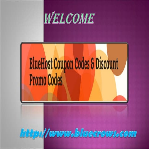 Bluehost coupon codes | PPT
