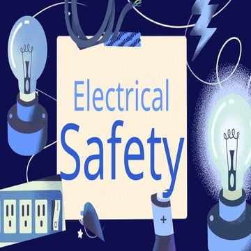 Blue Illustrated Electrical Safety Presentation.pptx
