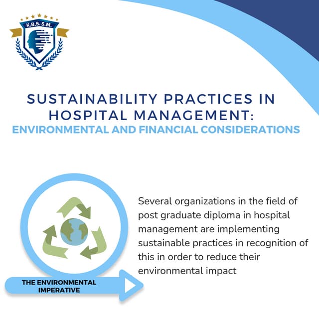 Sustainability Practices in Hospital Management: Environmental and ...