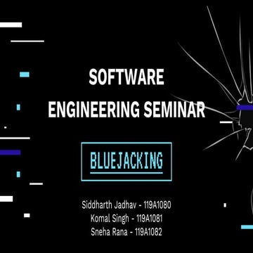Bluejacking | PPT