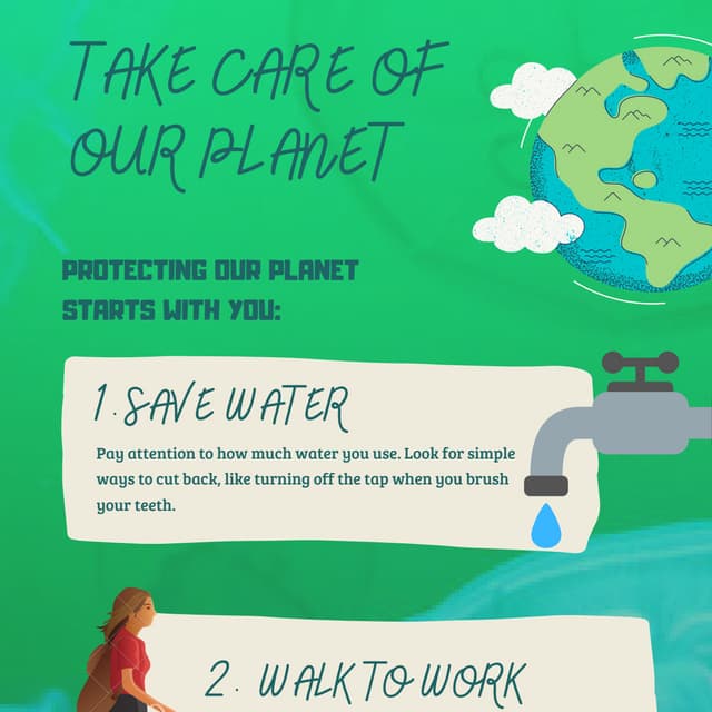 901 JM ENGLISH EARTH DAY TAKE CARE OF OUR PLANET TEACHER OLGA 2ND TERM ...