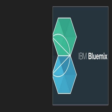 Bluemix Workshop | PDF | Cloud Computing | Internet