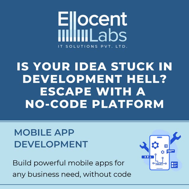 Blue modern 8 Steps design process infographic | PDF