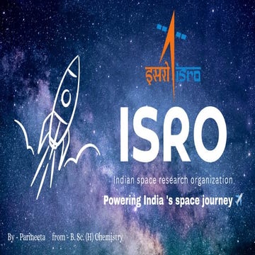 Isro (Indian space research organization) | PDF