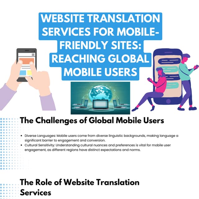 Website Translation Services For Mobile-Friendly Sites | PDF