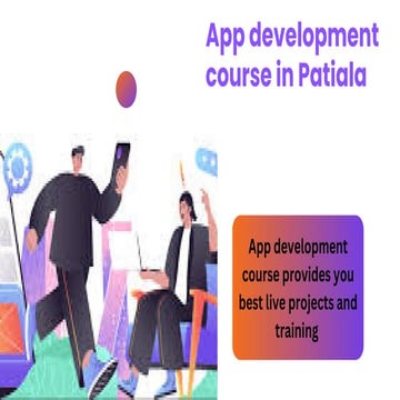 App development course in Patiala | PPT